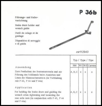 356 Porsche Factory Tools
