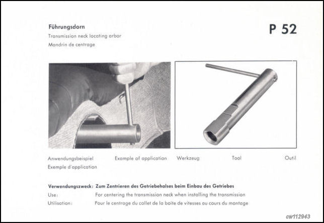 356 Porsche Factory Tools
